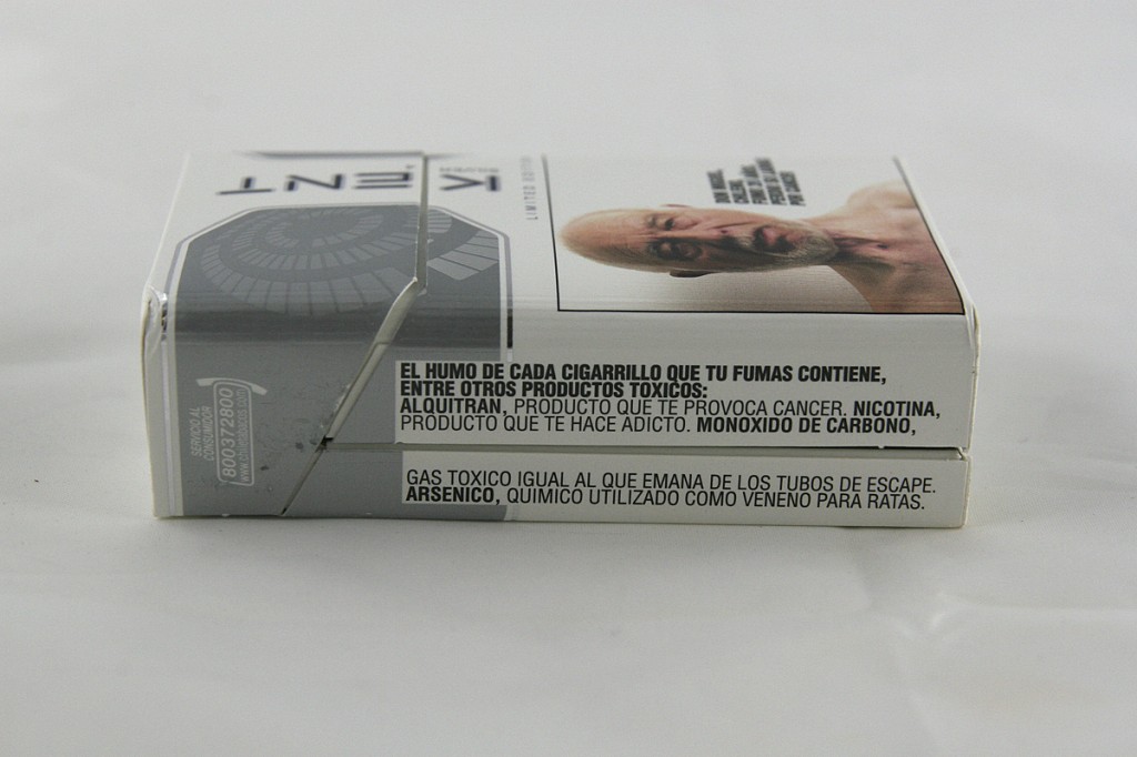 Chile 2006-present Constituent Label | Tobacco Labelling Regulations