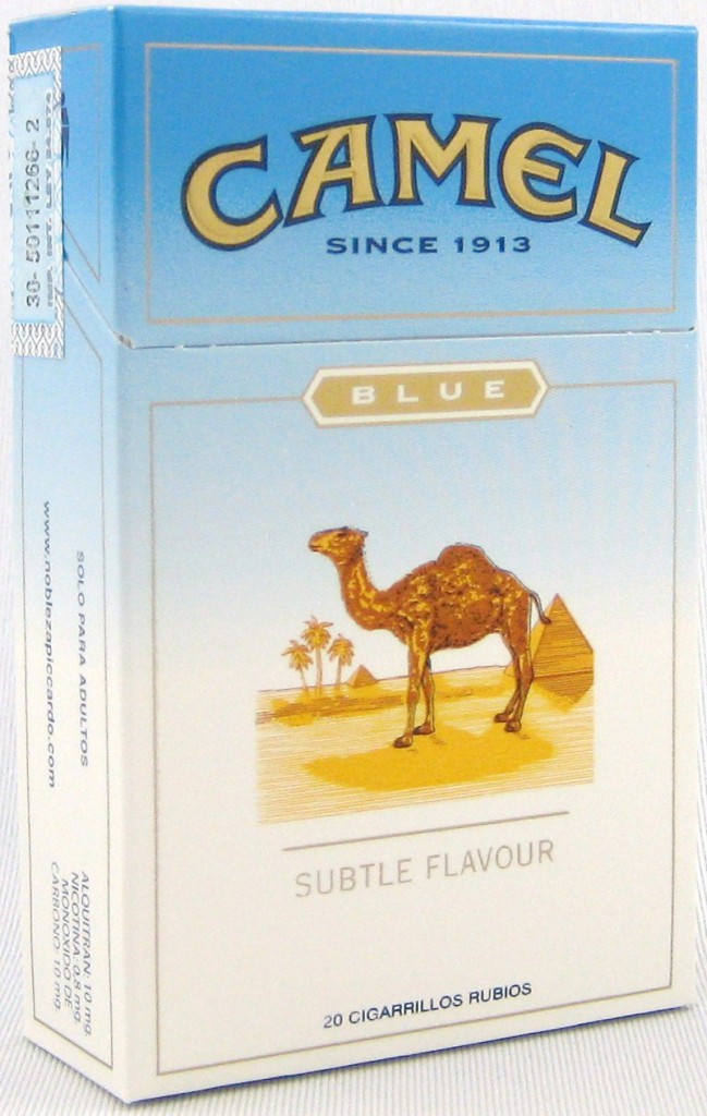 Camel Blue (Argentina Sept 2008) – Right side angle | Tobacco Labelling ...