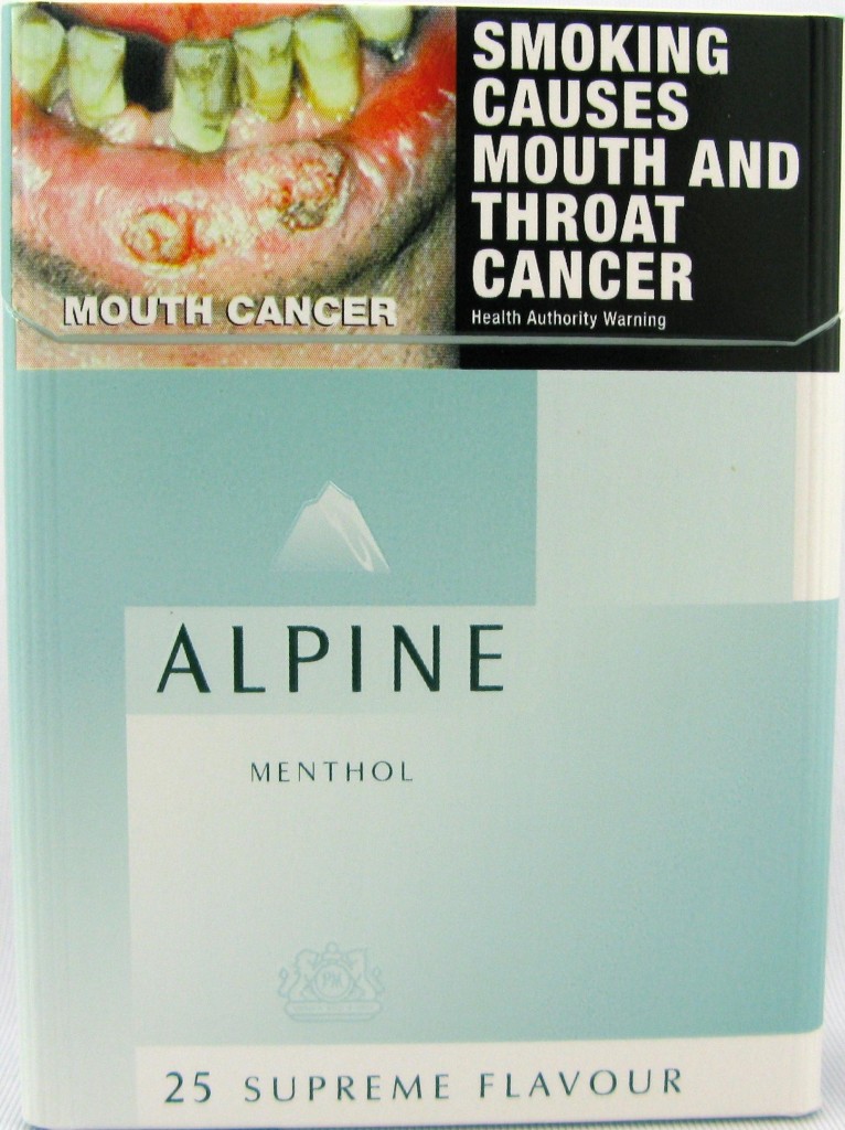 Alpine Supreme Flavour (Australia Feb 2009) | Tobacco Labelling Regulations