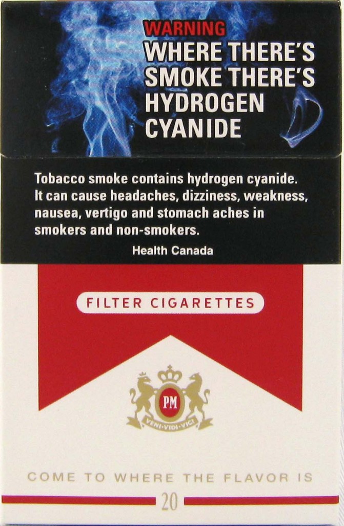 Marlboro Red (Canada Apr 2007) | Tobacco Labelling Regulations