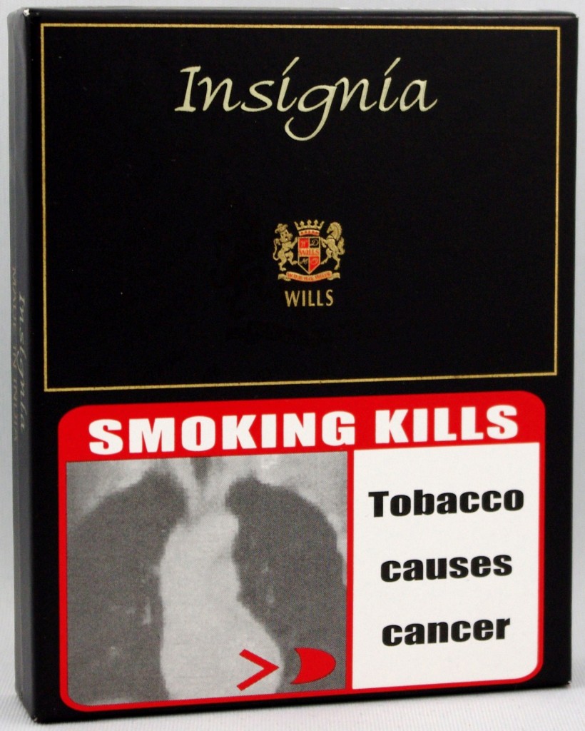 Wills Insignia (India Nov 10) – Right side angle | Tobacco Labelling ...