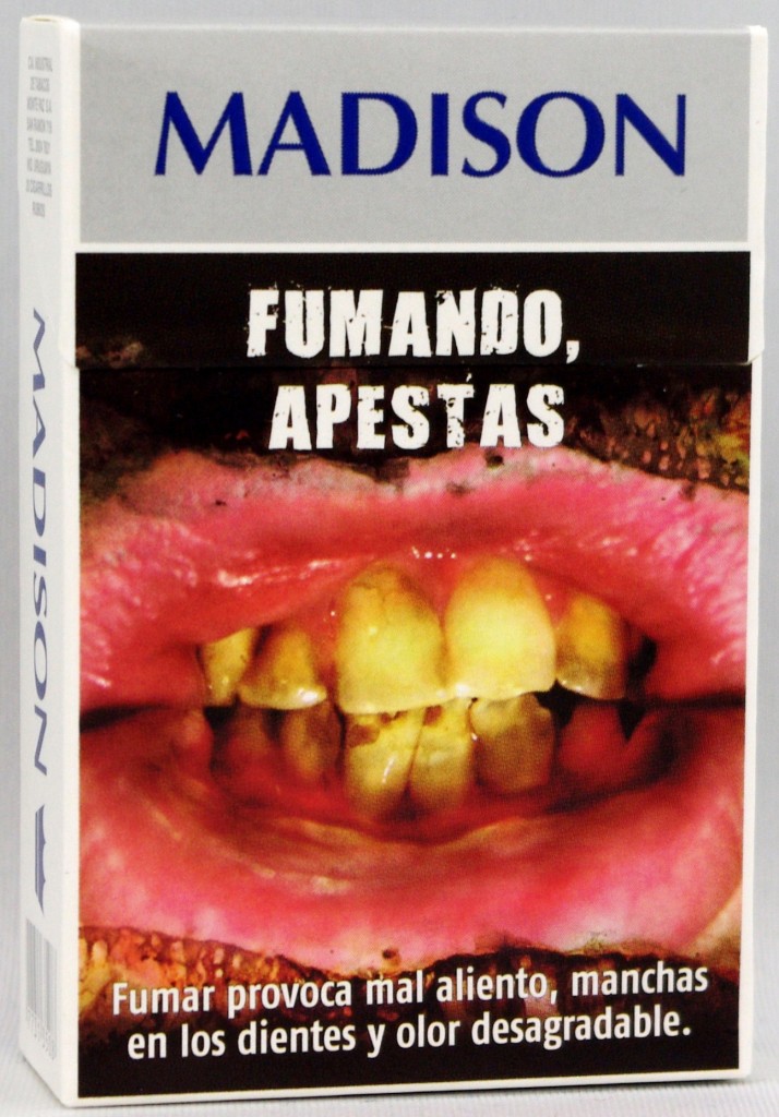 Madison 20-pack (Uruguay Nov 2010) – Right side angle | Tobacco ...
